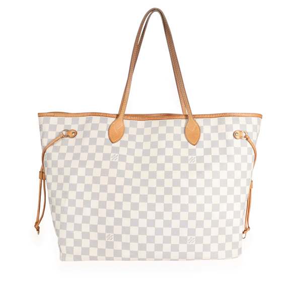 Louis Vuitton | Bags | Louis Vuitton Damier Azur Canvas Neverfull Gm | Poshmark